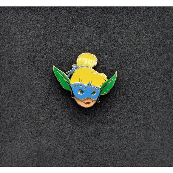 Disney | Accessories | Disney Tinker Bell Le 25 Mardi Gras Mask Jewel ...